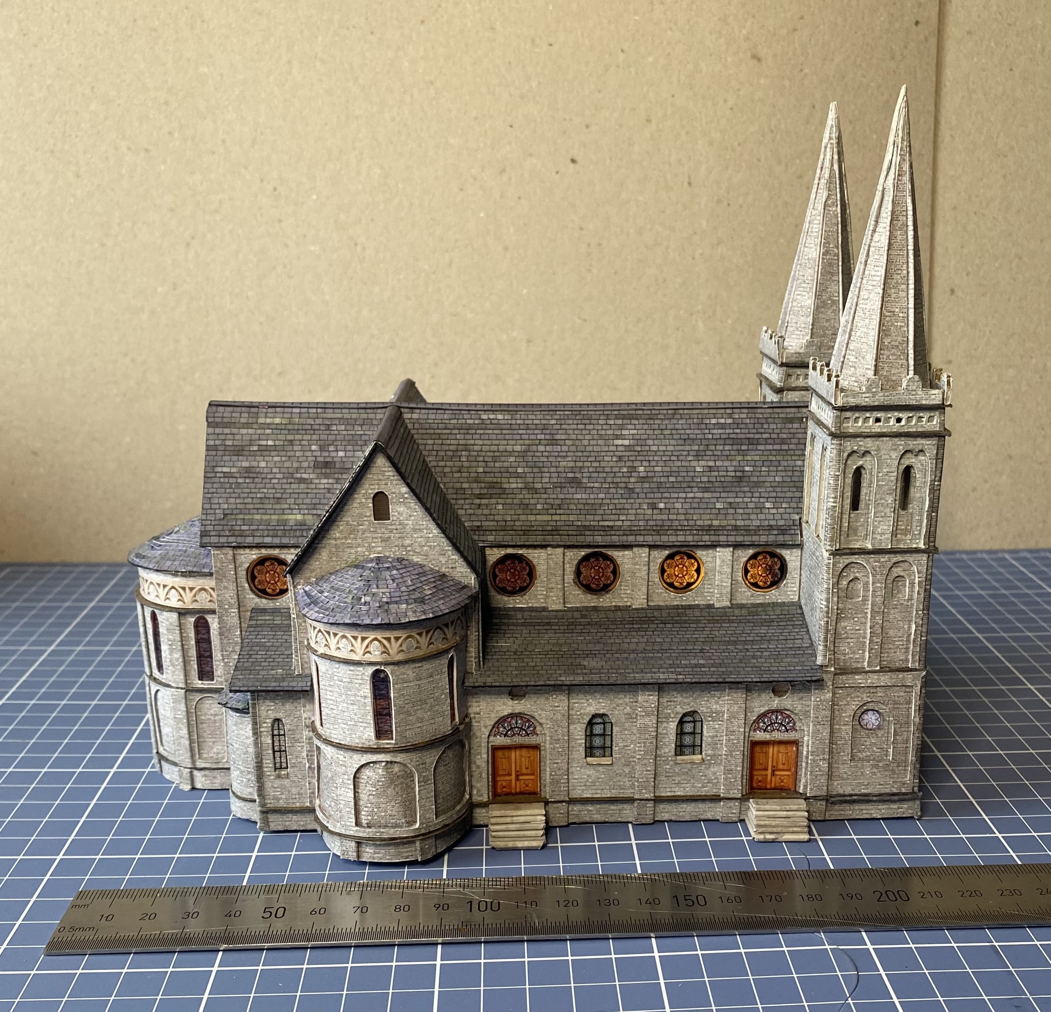 Models of Churches in Miniature Buildings
